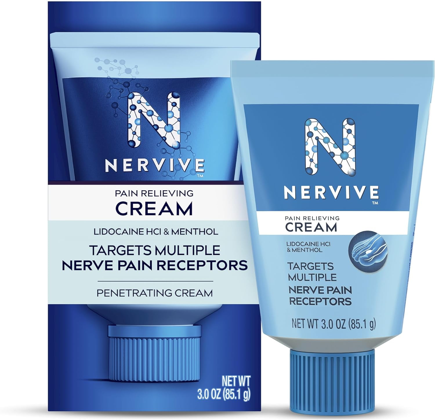 Nervive Pain Relieving Cream Targets Multiple Nerve Pain Receptors, 3 ...