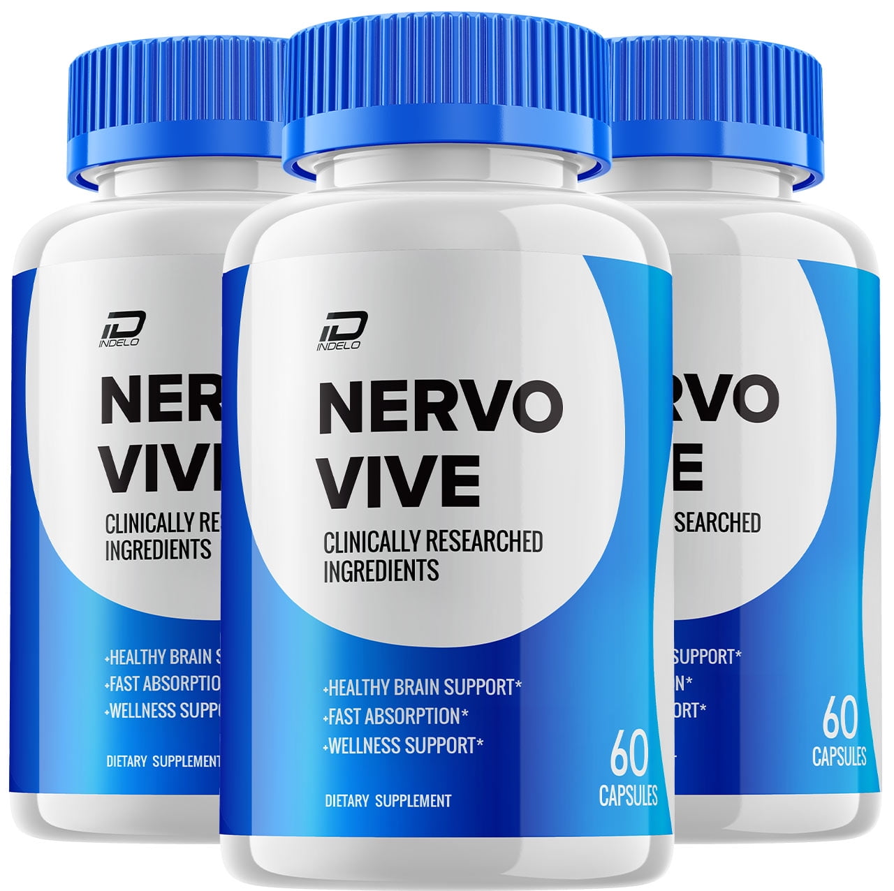 NervoVive Capsules for Nerve Health, 3 Pack, 180 Capsules - Walmart.com