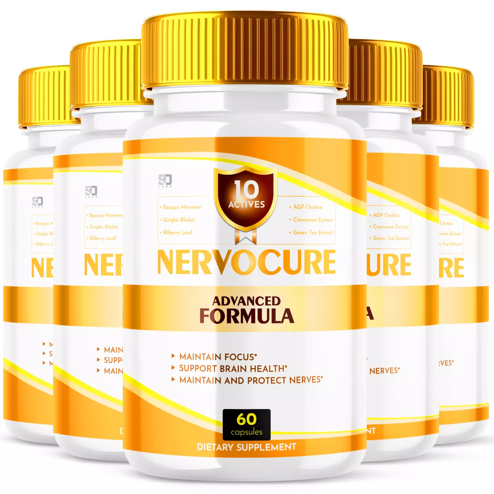 NervoCure Nerve Pills - Help Alleviate Discomfort and Nerve Support 5 ...