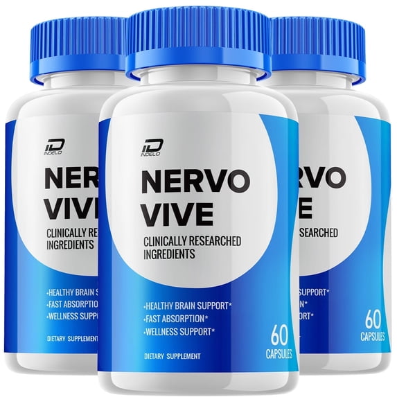 Avenura NervoVive Capsules, Nerve Support Formula, 3 Pack, 180 Capsules ...