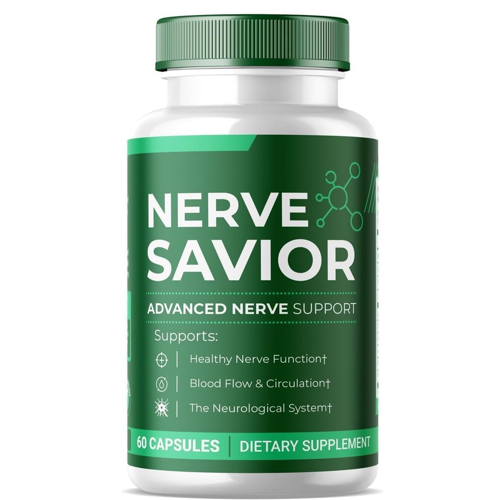 Nervous System Savior - Nerve Support Supplemen(60 Caps) - Walmart.com