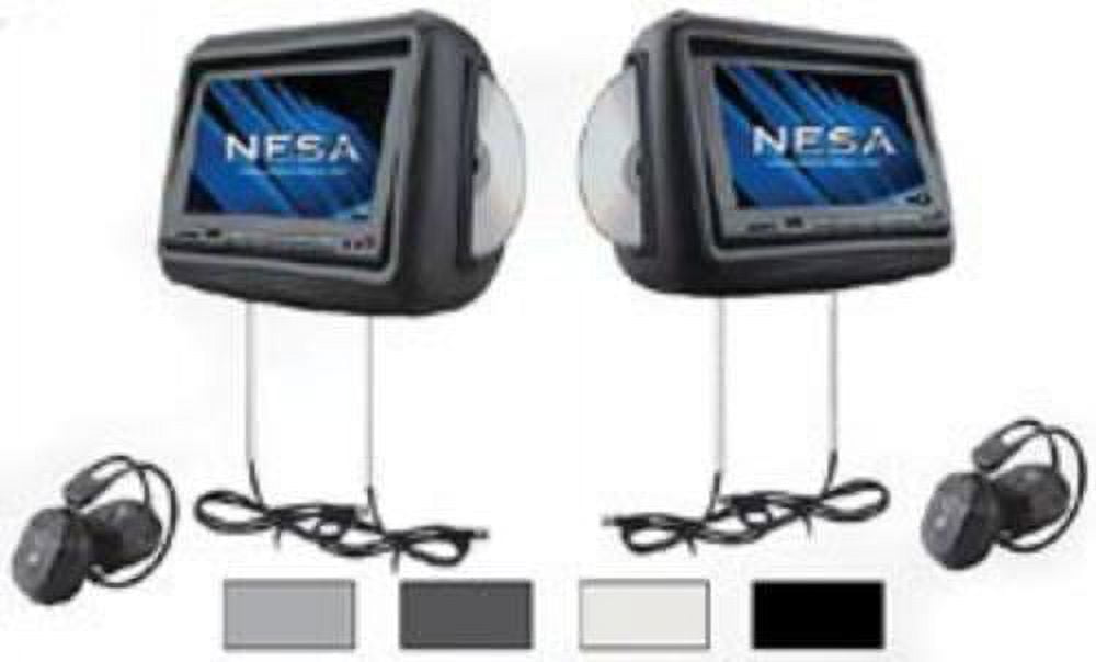 7-in Wide Single Din Motorized MECHLESS Touch Screen Digital Monitor w ...