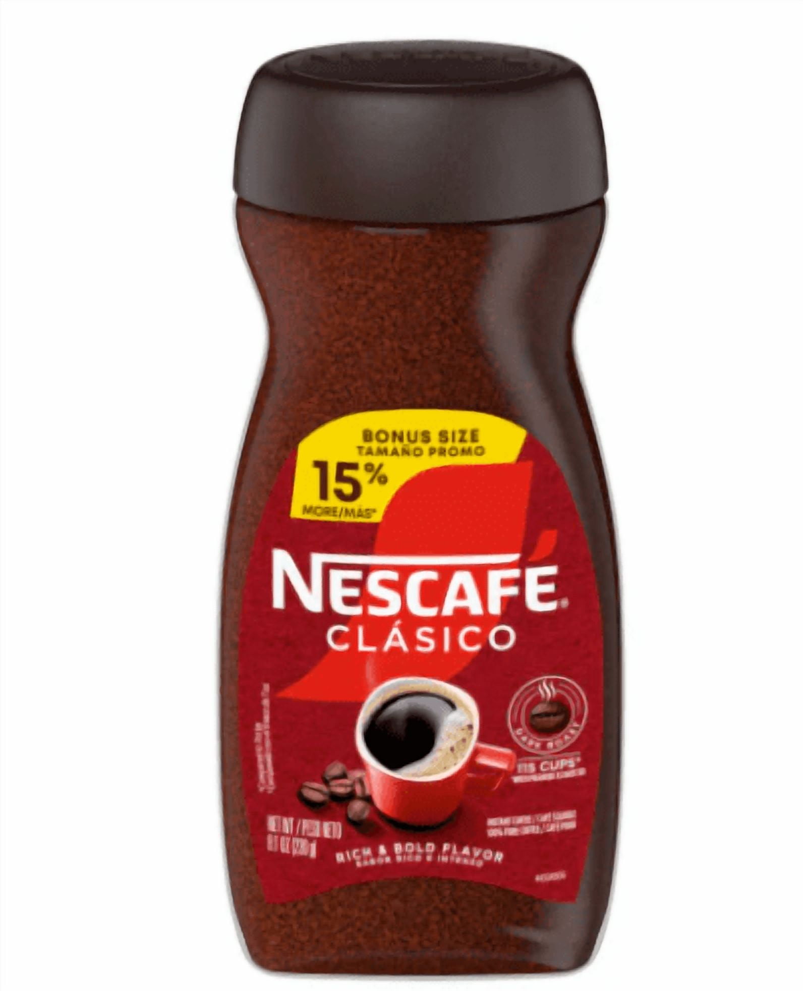 Nescafé® Clasico Dark Roast Instant Coffee, 8.1 oz - Walmart.com