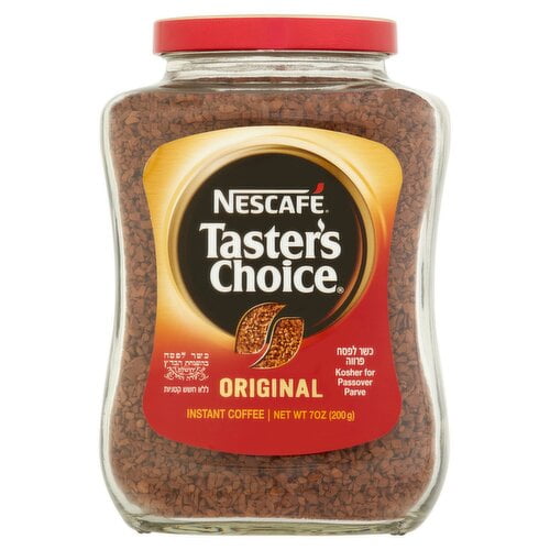 Nescafé Taster's Choice Original Instant Coffee, 7 oz(packaging may ...
