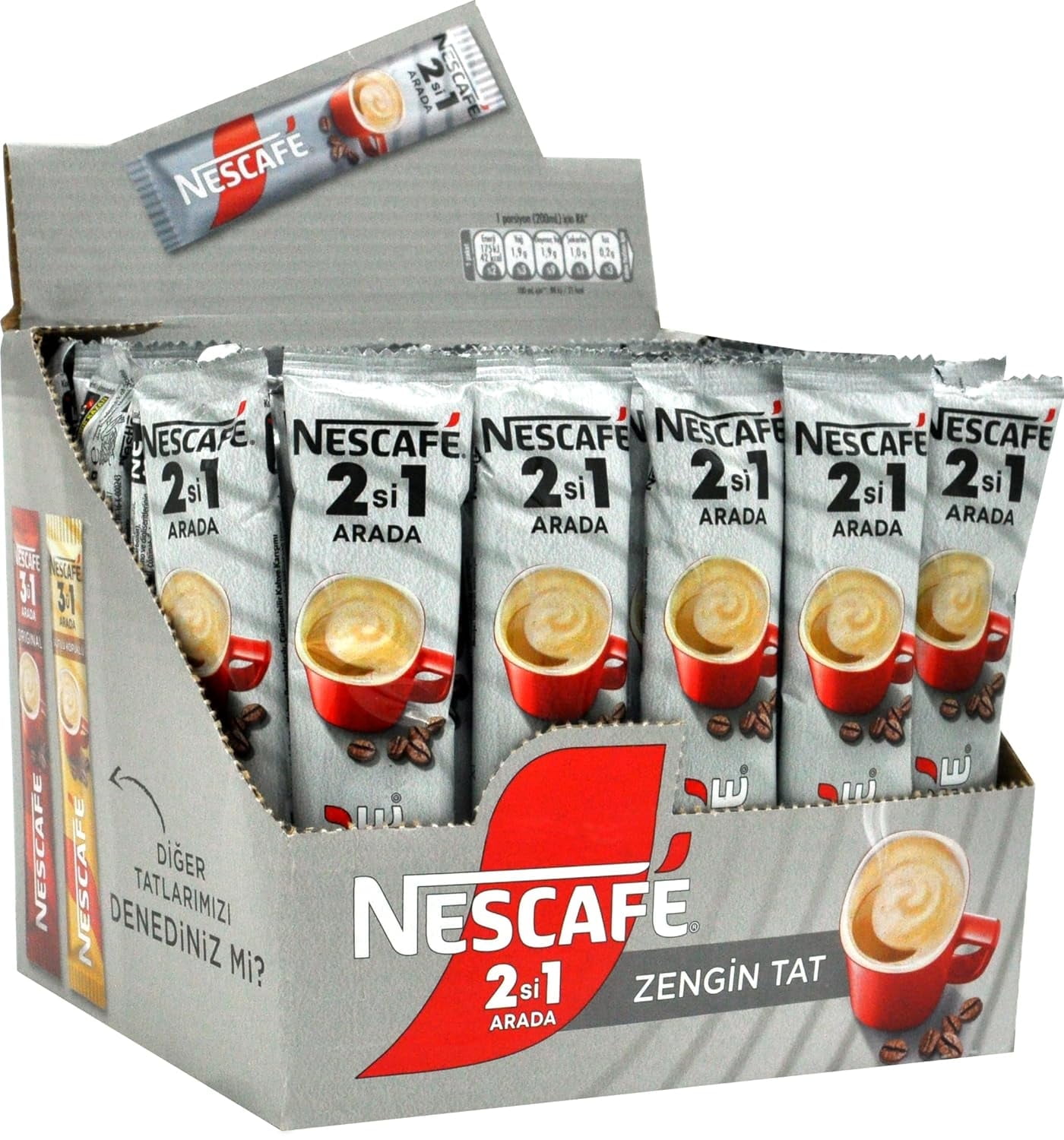 NESCAF√â, 2 in 1 Unsweetened Coffee Mix, 56 x 10g Packs, Convenient and ...