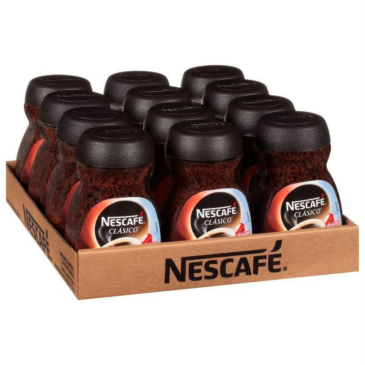 Nescafe Clasico Instant Coffee, Dark Roast, 1.7 Ounce Jar - Walmart.com