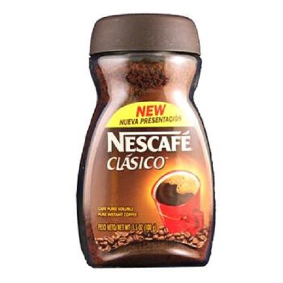 Nescafe Clasico Instant Coffee, Single Count - Variety of Flavors ...