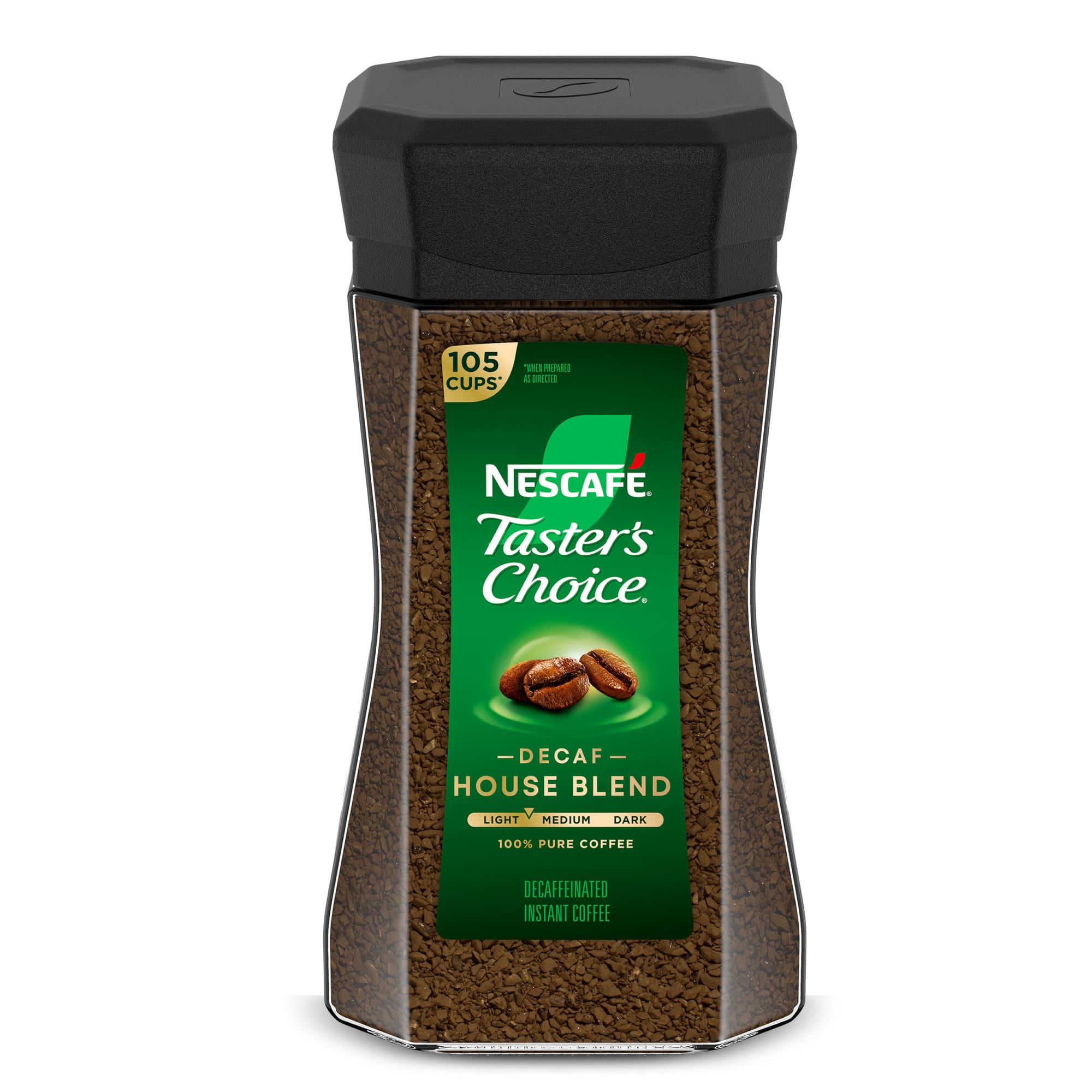 Nescafe Taster's Choice Decaffeinated House Blend, Light Medium Roast ...