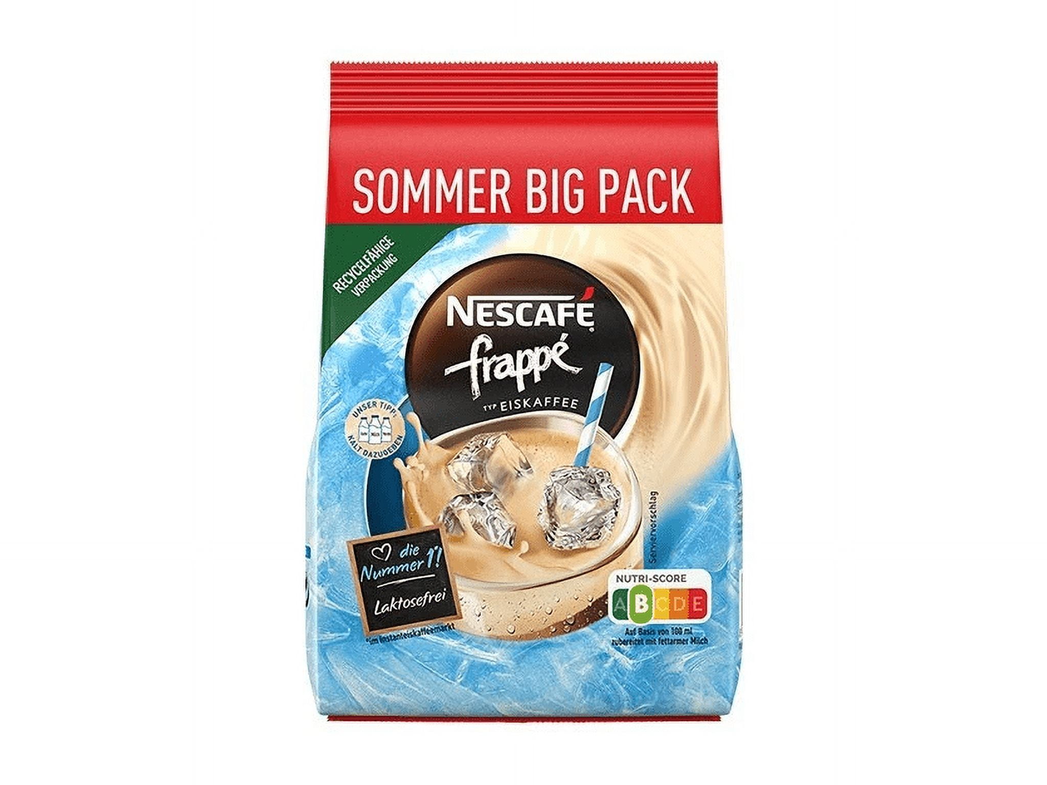 Nescafe FRAPPE instant iced coffee REFILL BAG -500g/17 oz - Walmart.com