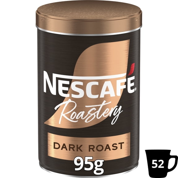 Nescafe Gold Blend Roastery Collection Dark Roast Instant Coffee 95g ...