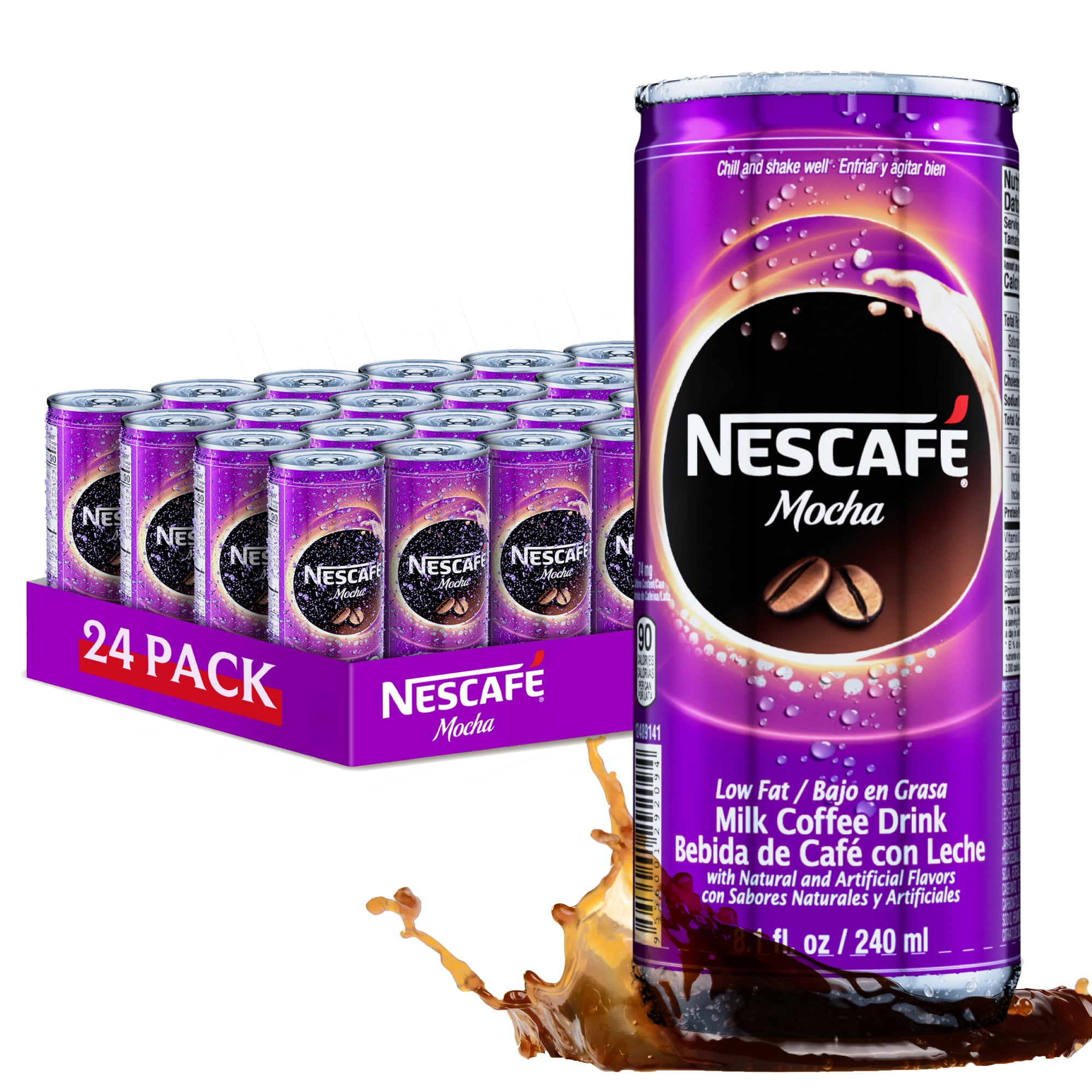 Brandclub - Nescafe Iced Coffee Drinks in Cans - 24 Pack Canned Coffee ...