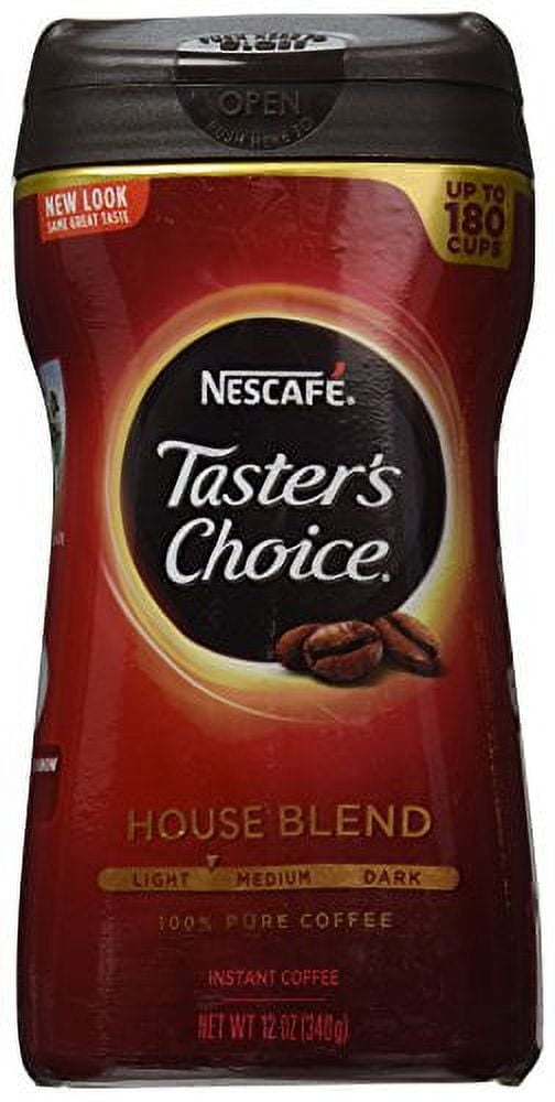 Nescafe Taster's Choice Instant Coffee, 12 Ounce - Walmart.com