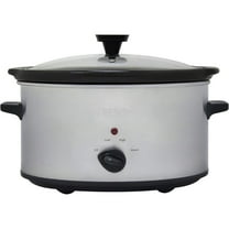 NESCO 6 Qt. Roasting Pot with Porcelain Cook Well and Rack, Model 4816 ...