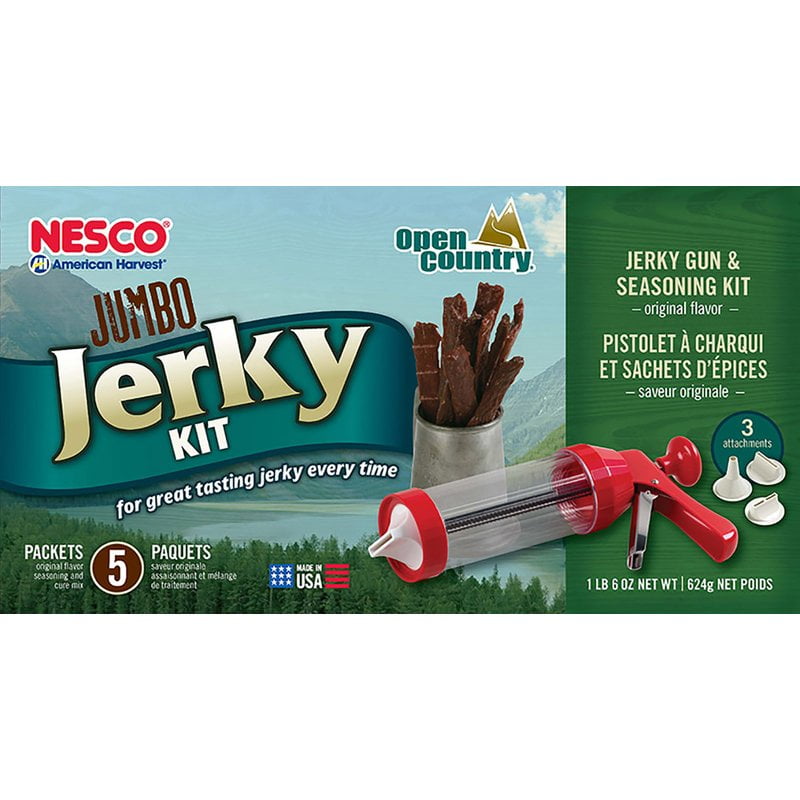 Nesco Beef Jerky Maker Kit, 6 oz - Walmart.com