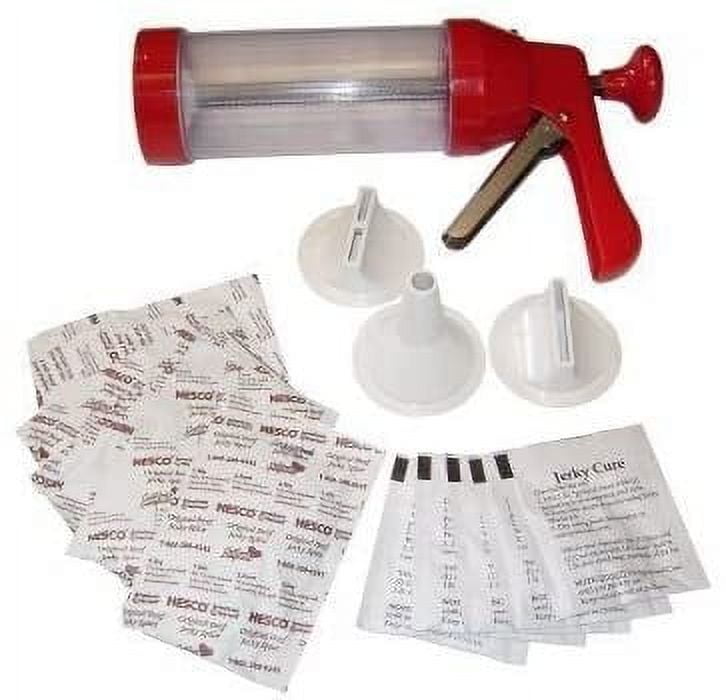 Nesco BJX-5 American Harvest Jerky Maker Kit with Gun, Seasoning ...
