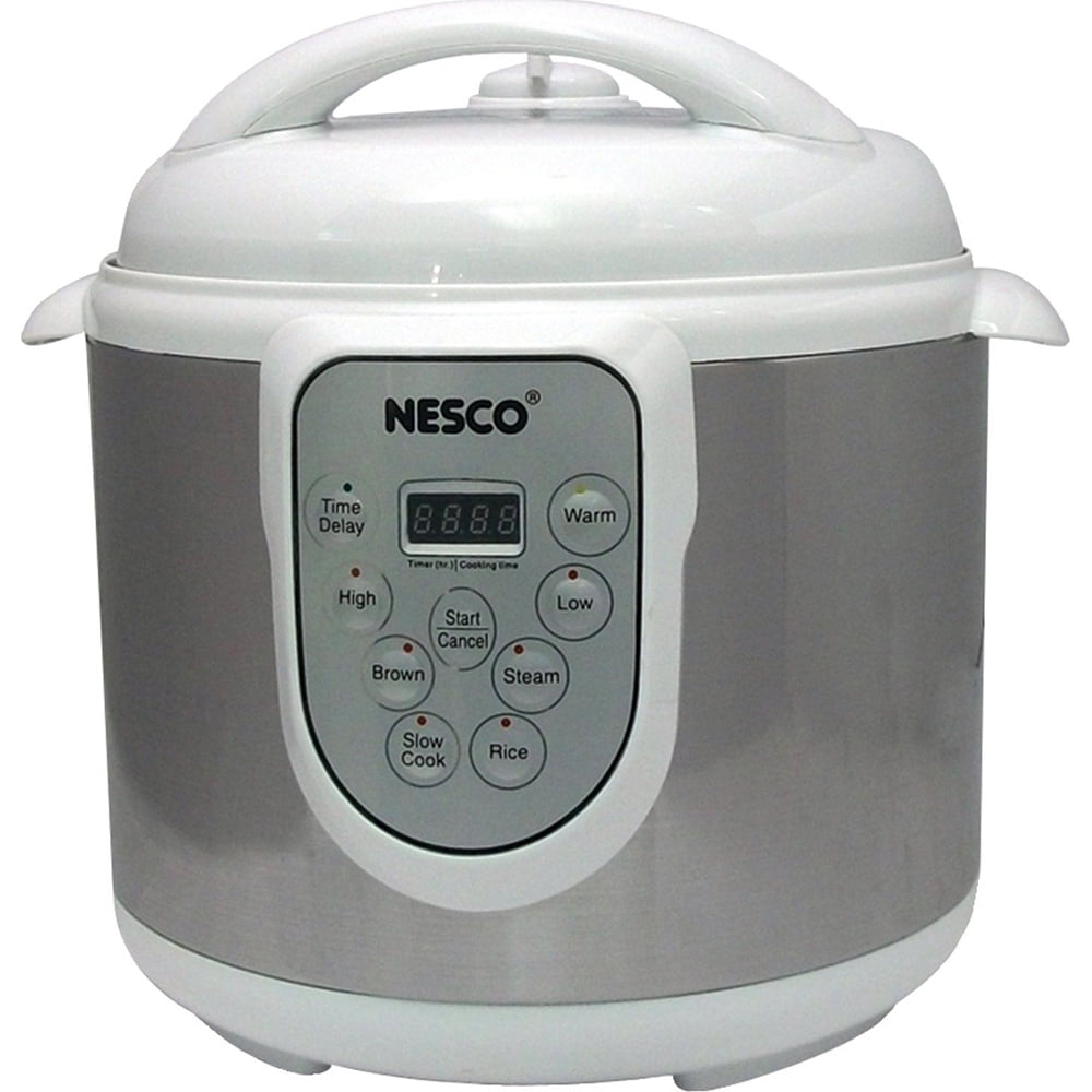 Nesco PC6-14 1000 Watt, 5-1 Digital Pressure Cooker - 6 qt - Walmart.com