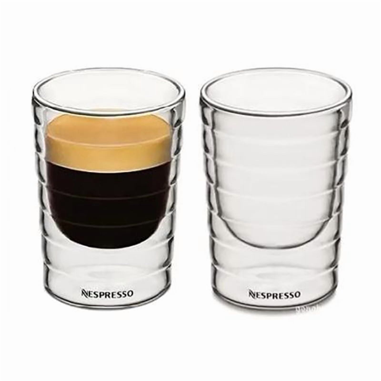 Nespresso Coffee Mug Heat Resistant Double Wall Tea Glass Cup Beer ...