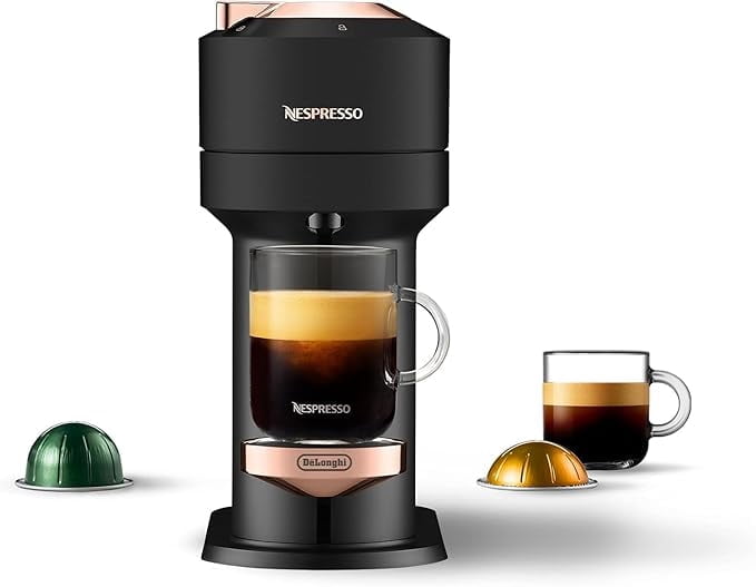 Nespresso Vertuo Next Coffee and Espresso Maker by DeLonghi, Black ...
