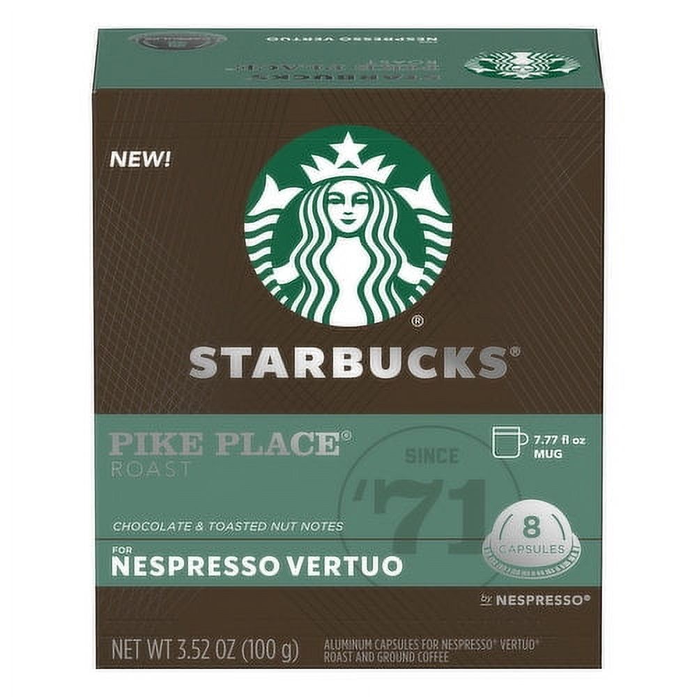 Nespresso Vertuo Pike Place 8 each Package May Vary - Walmart.com