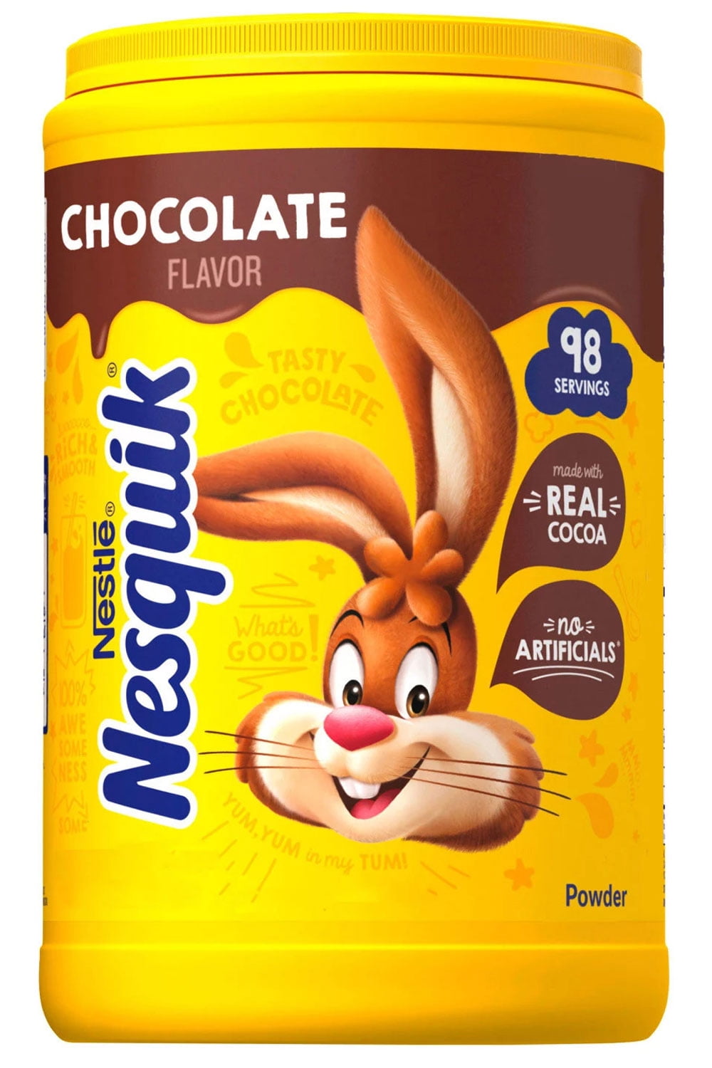 Nesquik Classic Chocolate Milk Flavor Beverage Powder Drink Mix (44.9 ...