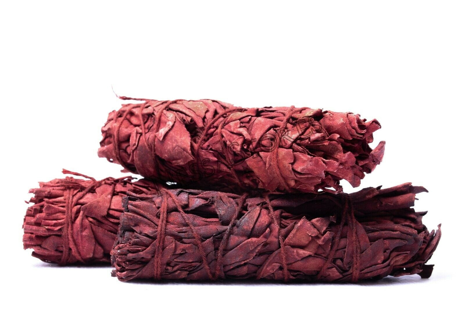 NessaStores White Sage + Dragon's Blood Smudge Stick 4" Bundle (3 pcs)# ...