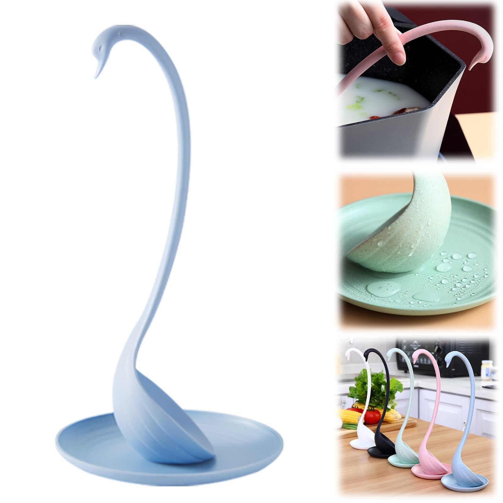 Nessie Ladle - OTOTO Swanky Swan Soup Ladle - Heat Resistant Soup ...