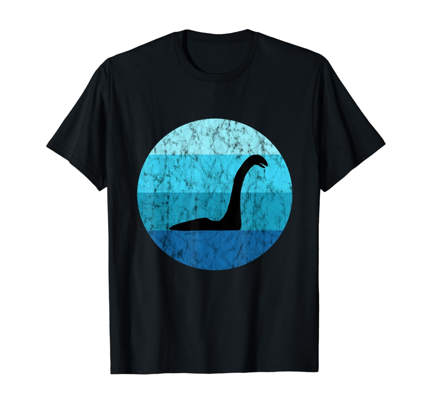 Nessie Retro Vintage Ocean Irish Loch Ness Sea Monster T-Shirt - Walmart.com