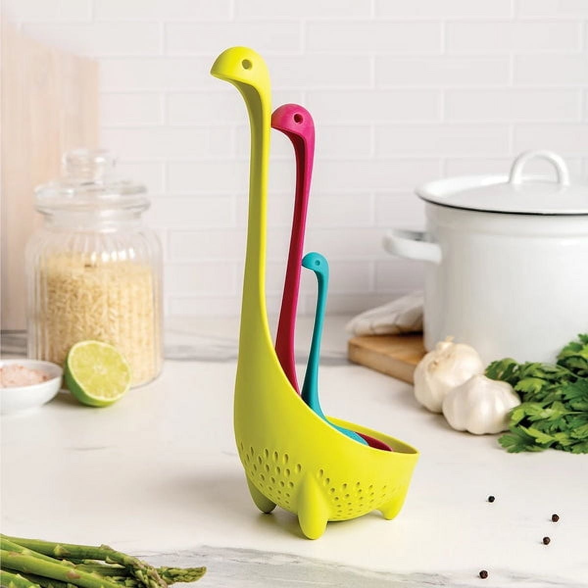 Nessie Soup Ladle Loch Ness Monster Design Upright Dinosaur Spoon ...