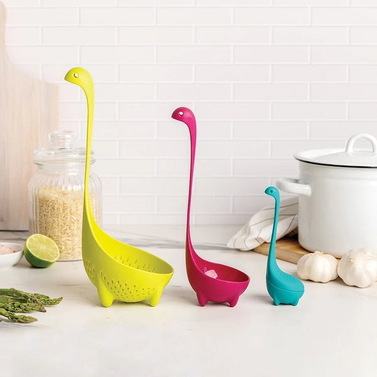 Nessie Soup Ladle Loch Ness Monster Design Upright Dinosaur Spoon ...