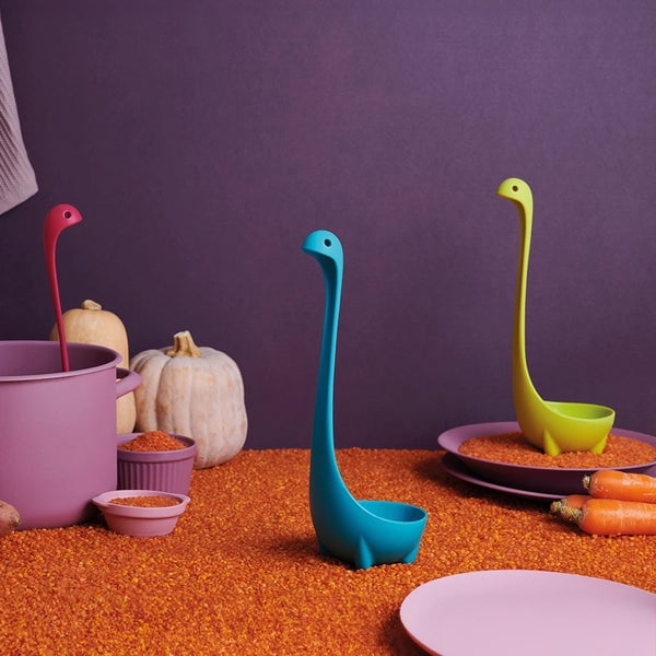 Nessie Soup Ladle Loch Ness Monster Design Upright Dinosaur Spoon ...