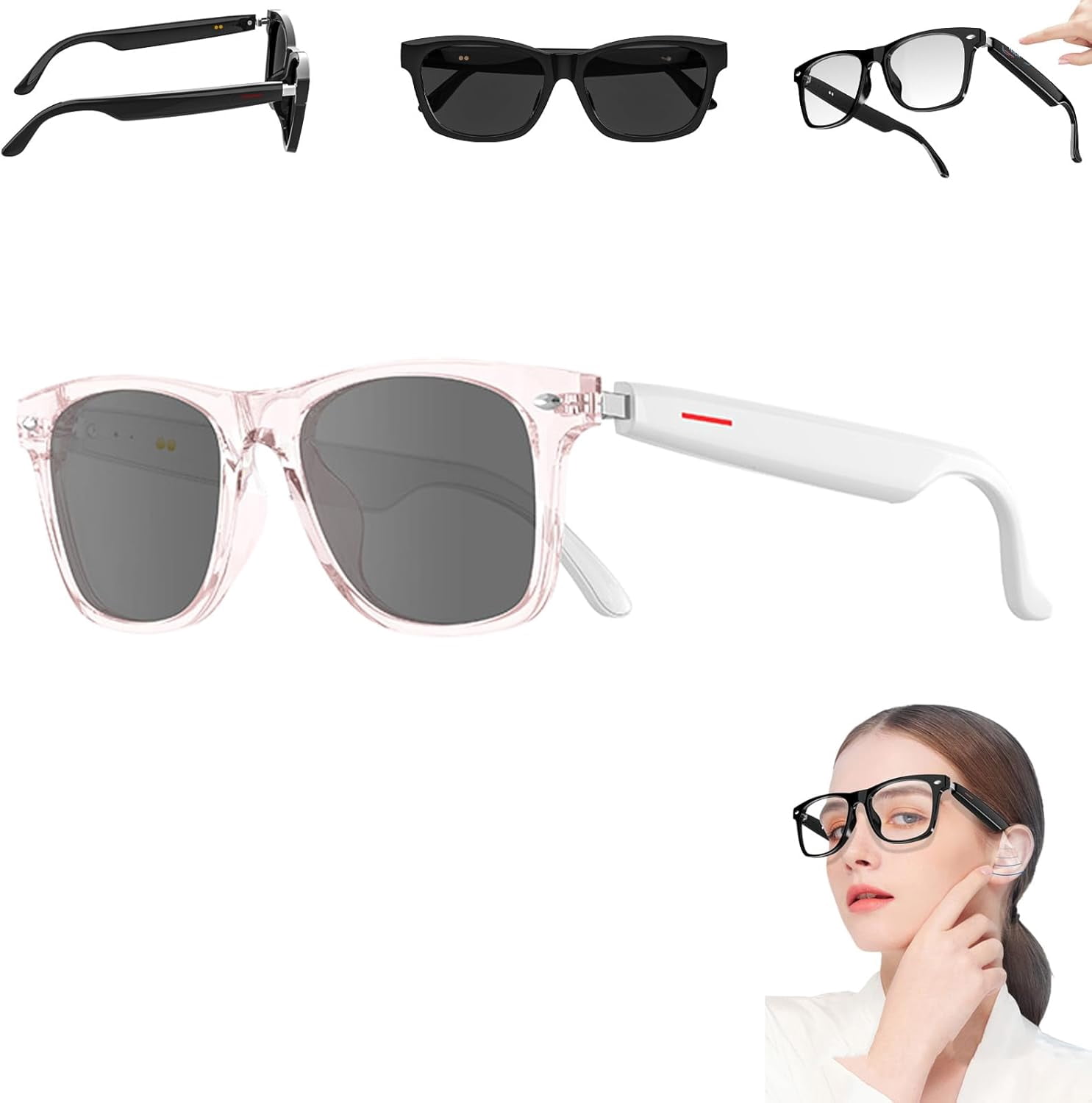 Nessthub Glasses, Nessthub Smart Glasses, Smart Wireless Headphone ...