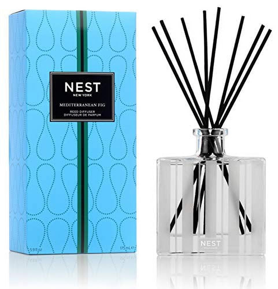 NEST Fragrances Reed Diffuser, Mediterranean Fig, 5.9oz, Aromatic Scent ...
