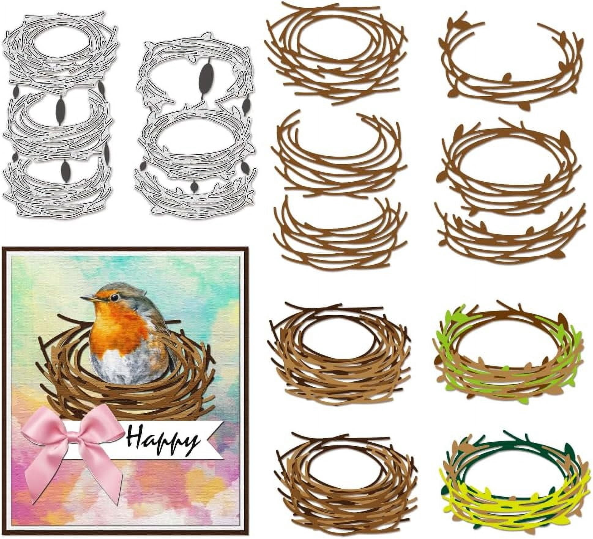 Nest Frame Metal Die Cuts Bird's Nest Frame Carbon Steel Embossing Tool ...