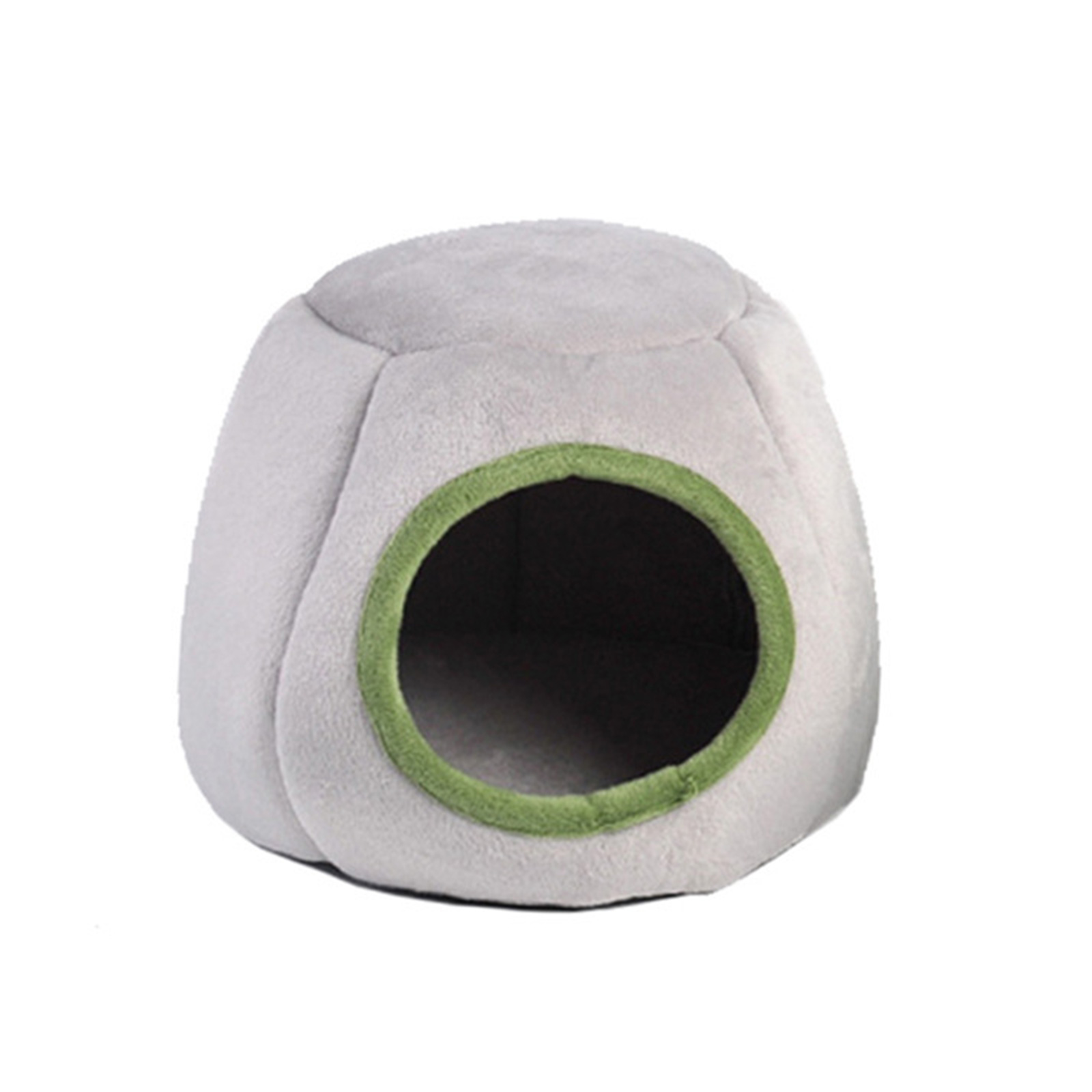 Nest Small Pet Cave Bed Caves Fossa Stump Nests Sponge Plush Cloth Semi ...