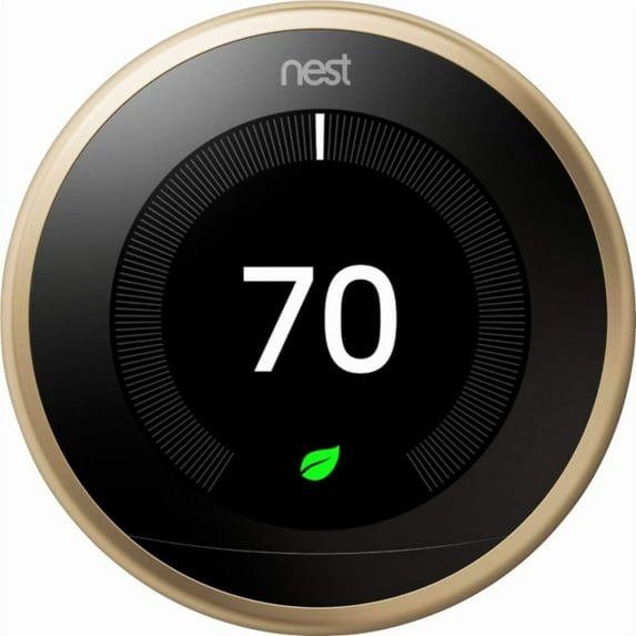Nest 3rd Gen Learning Programmable Thermostat, WiFi Home Sensor ...