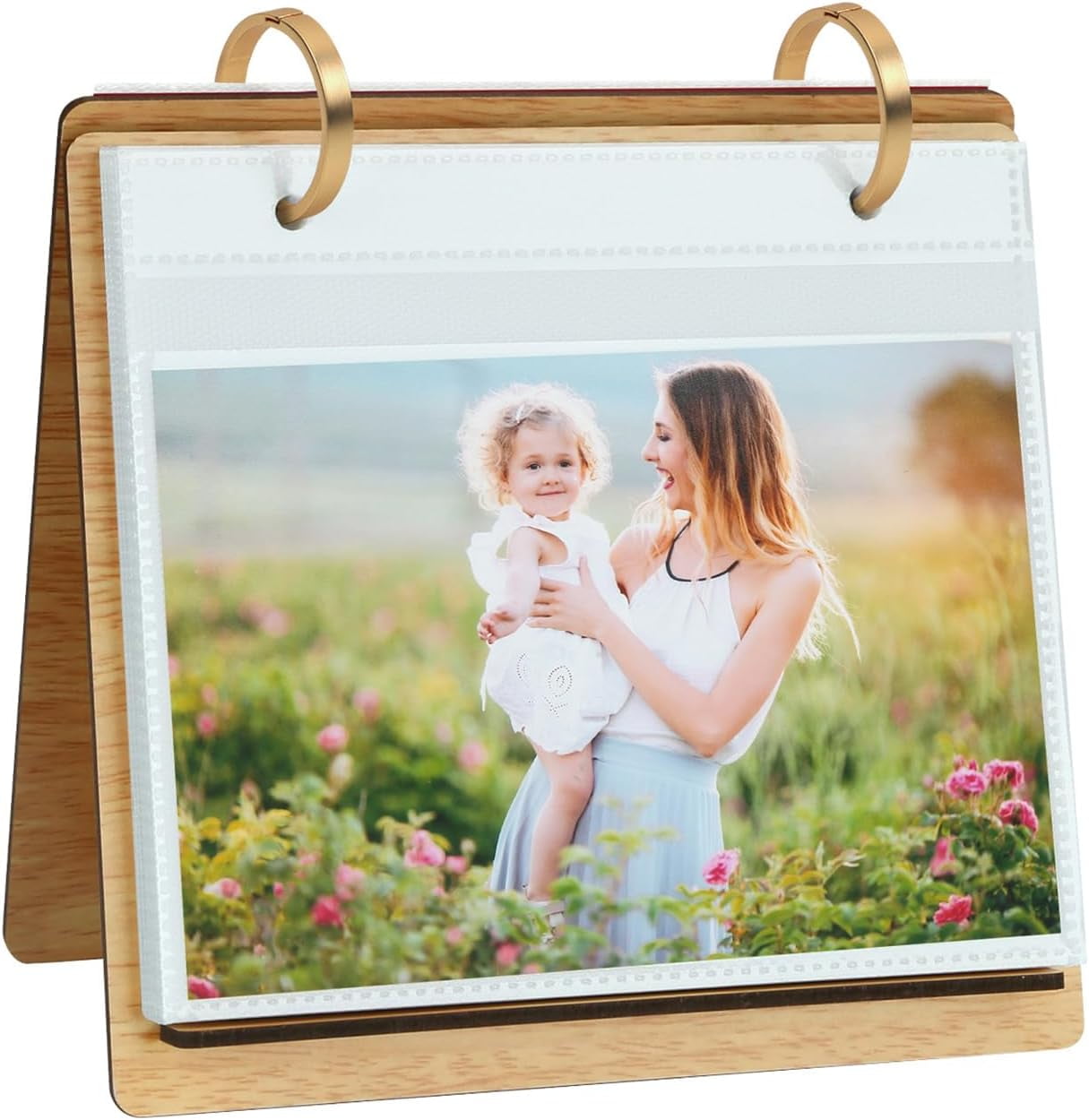 NestE 60 Pockets of 4x6 Photo Frame Flip Photo Album on Stand 4x6 ...