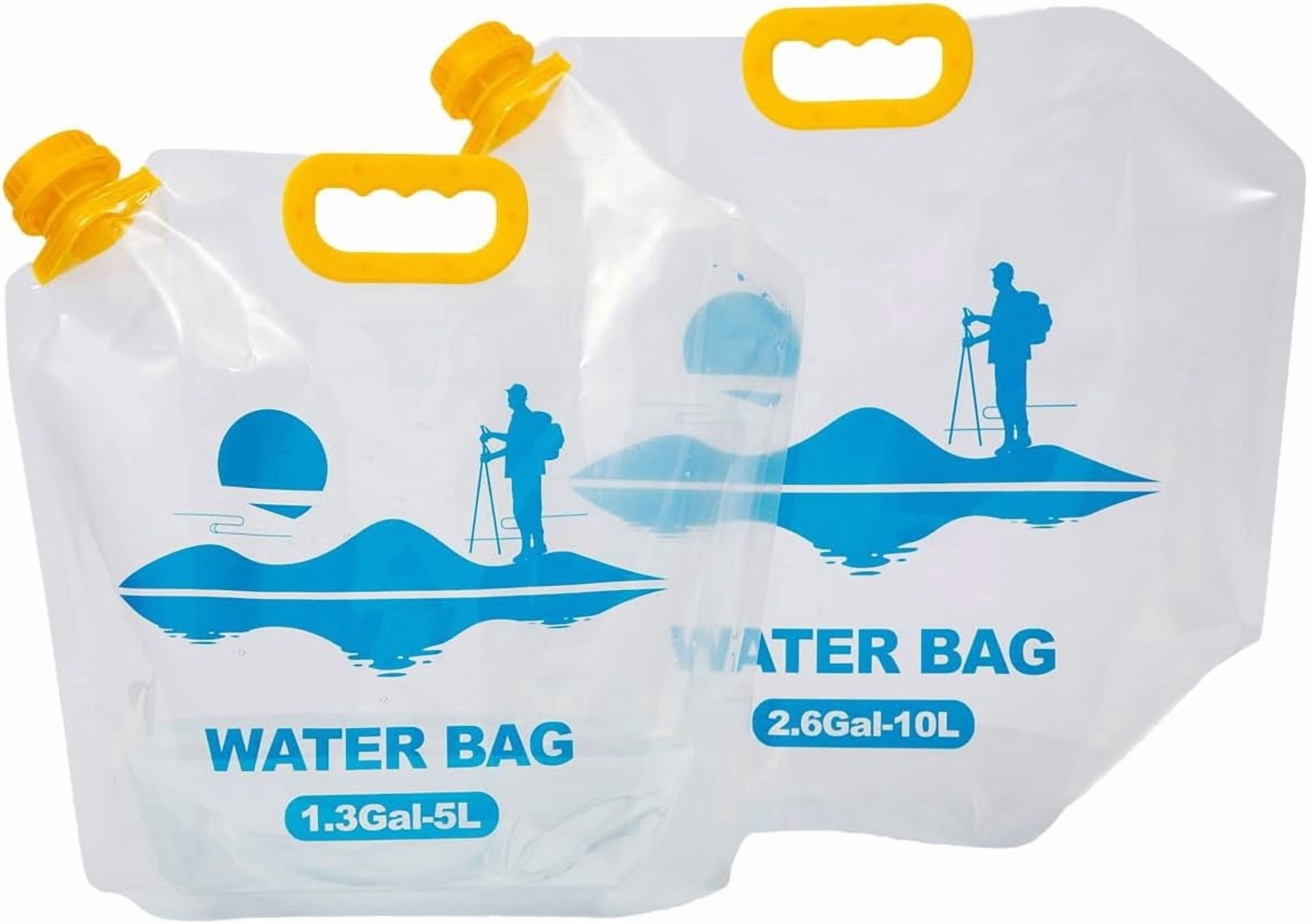 NestE-Collapsible Emergency Water Container Bag,WaterStorageCube,Flat ...