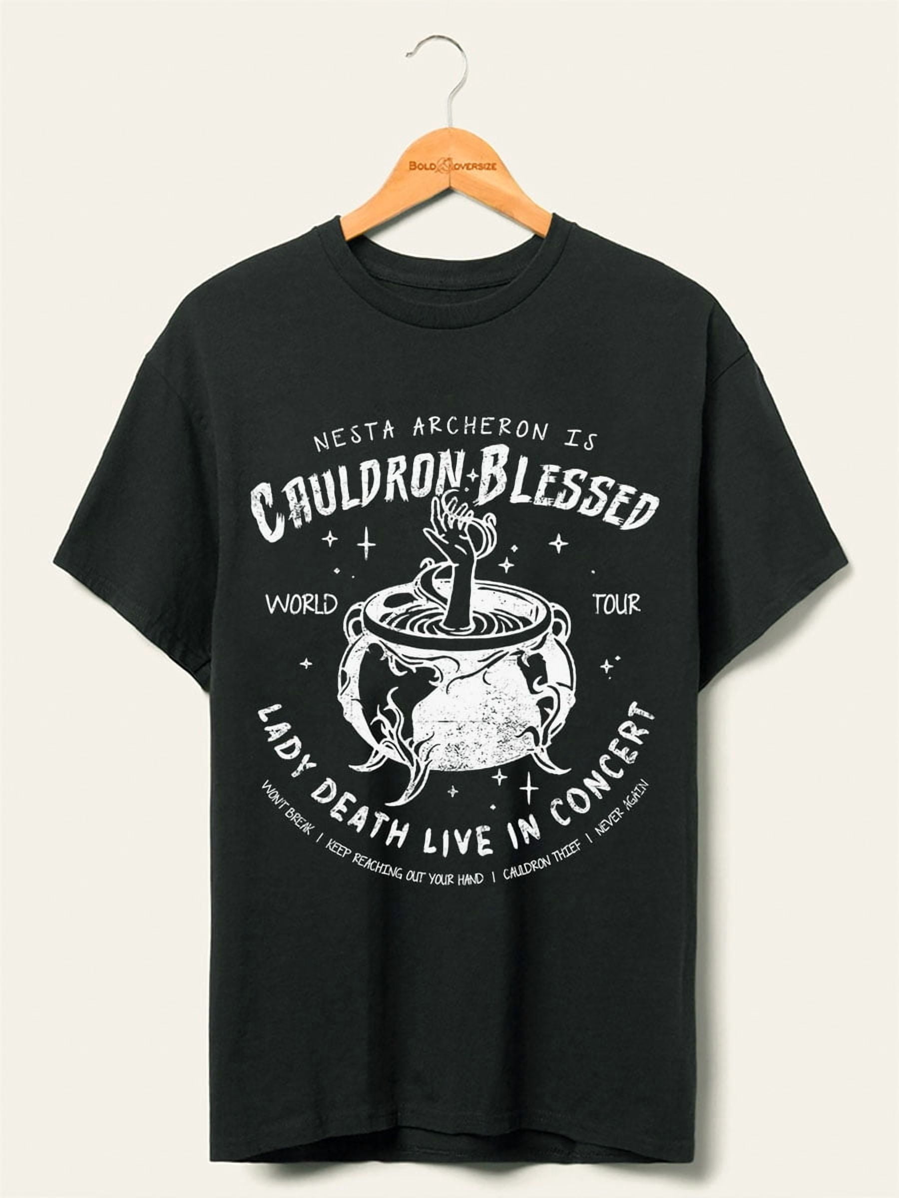 Nesta Archeron Is Cauldron Blessed Tee - Walmart.com