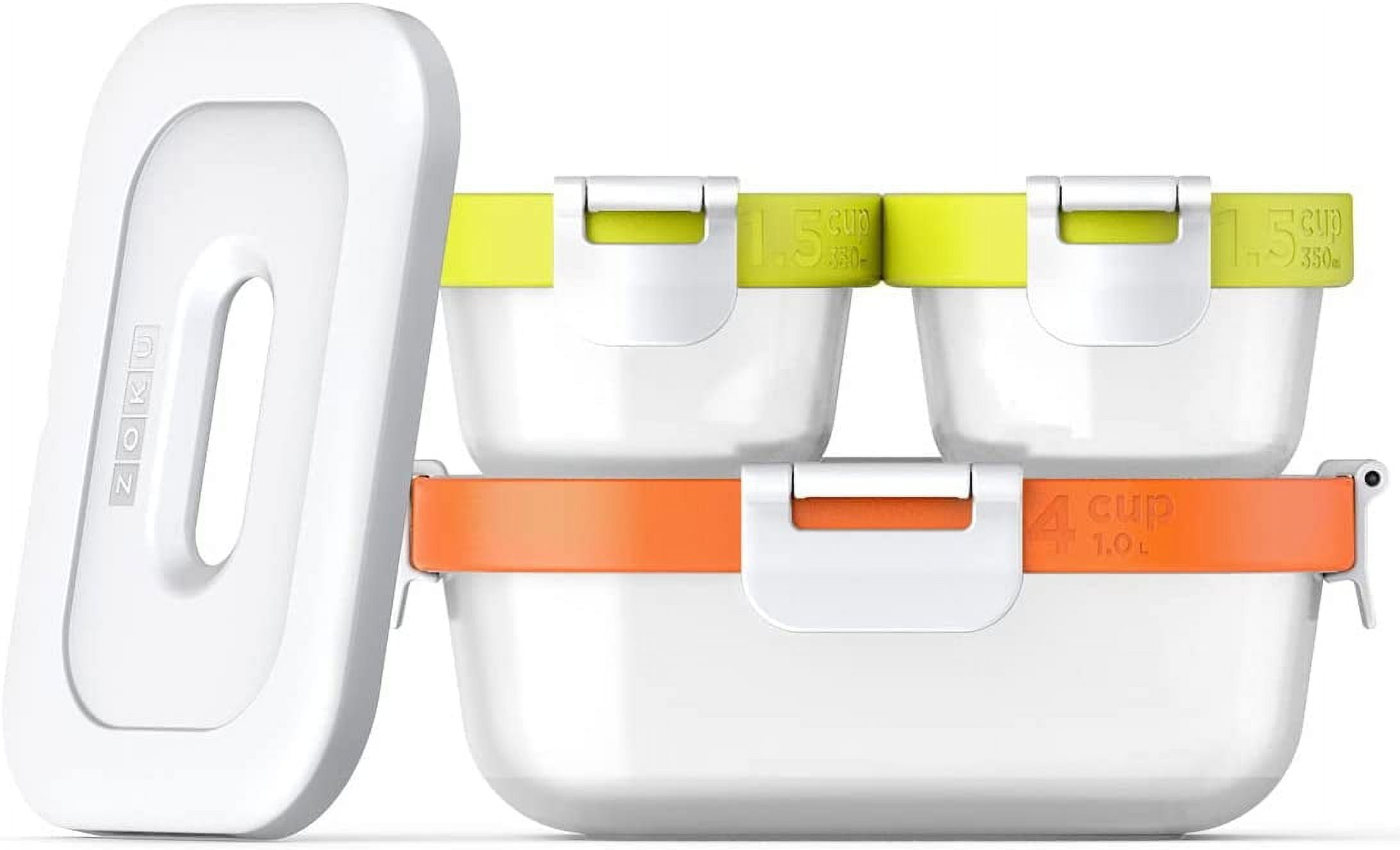 - Nested Food Storage Containers with Freezer Pack, Leak Proof with ...