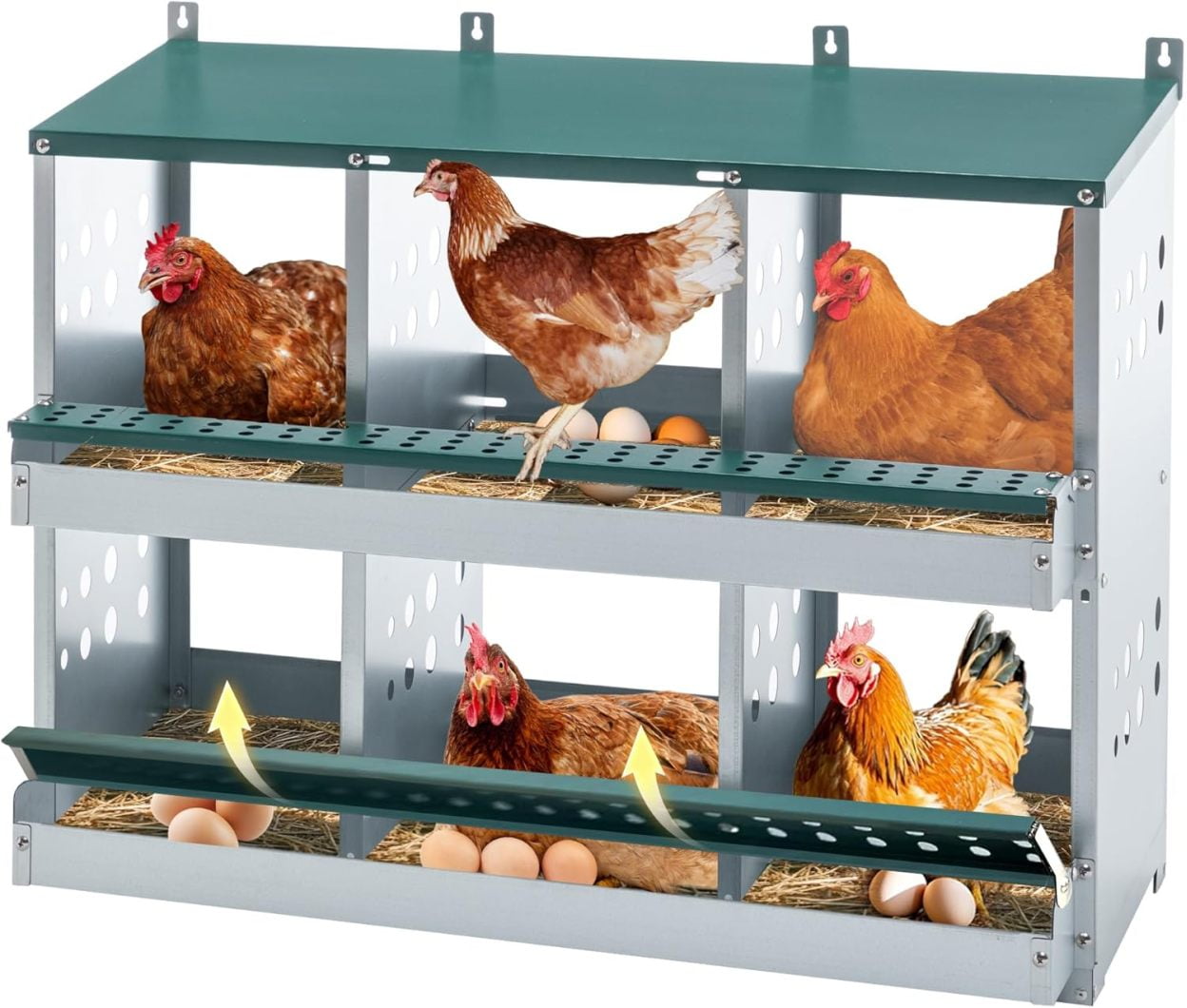 Nesting Box for Chickens Laying Eggs,Roll Away Chicken Nesting Boxes ...