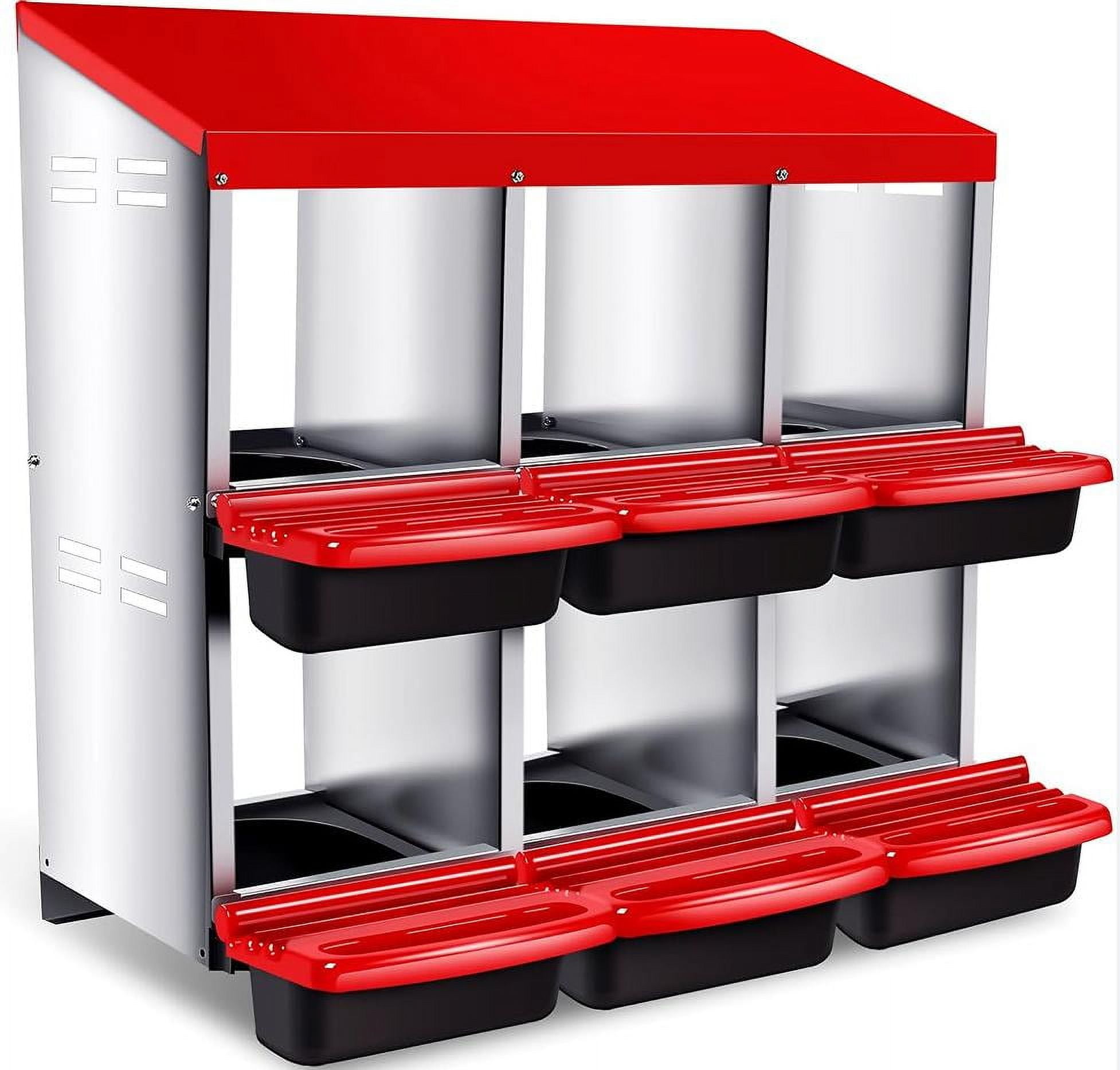 Nesting Boxes for Chickens, 6 Hole Chicken Nesting Boxes with legs ...