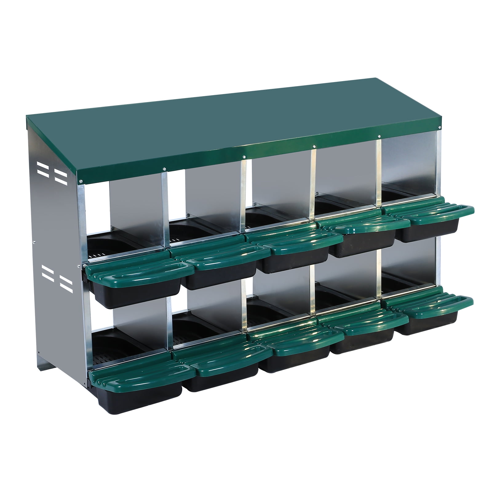 Nesting Boxes for Chickens, with Removable Lid/Egg Collection Systems ...