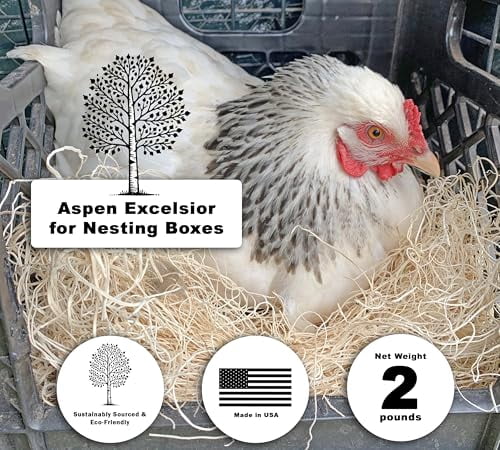 Nesting Pads for Laying Hens, Made in USA, Sustainably Harvested, 13 x ...