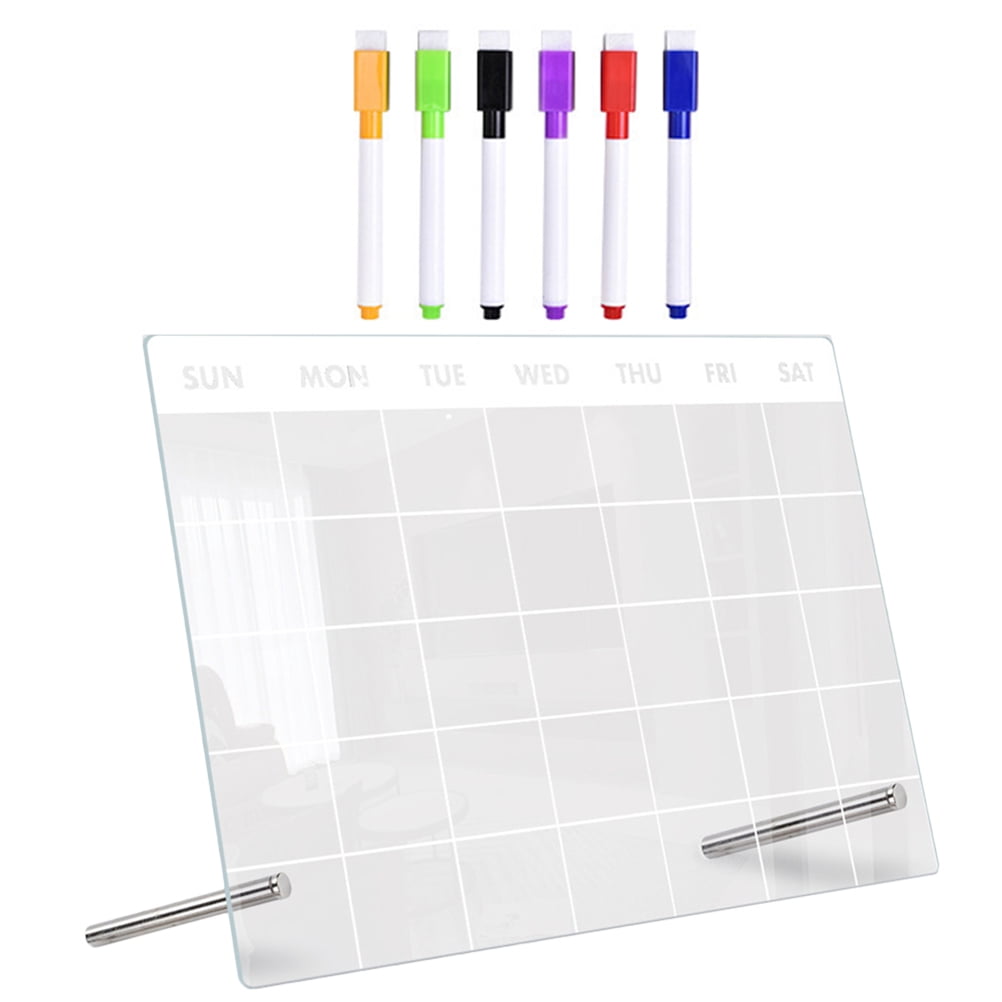 Nestingho 1 Set Desktop Whiteboard for Restaurant Use 30x20cm Acrylic ...