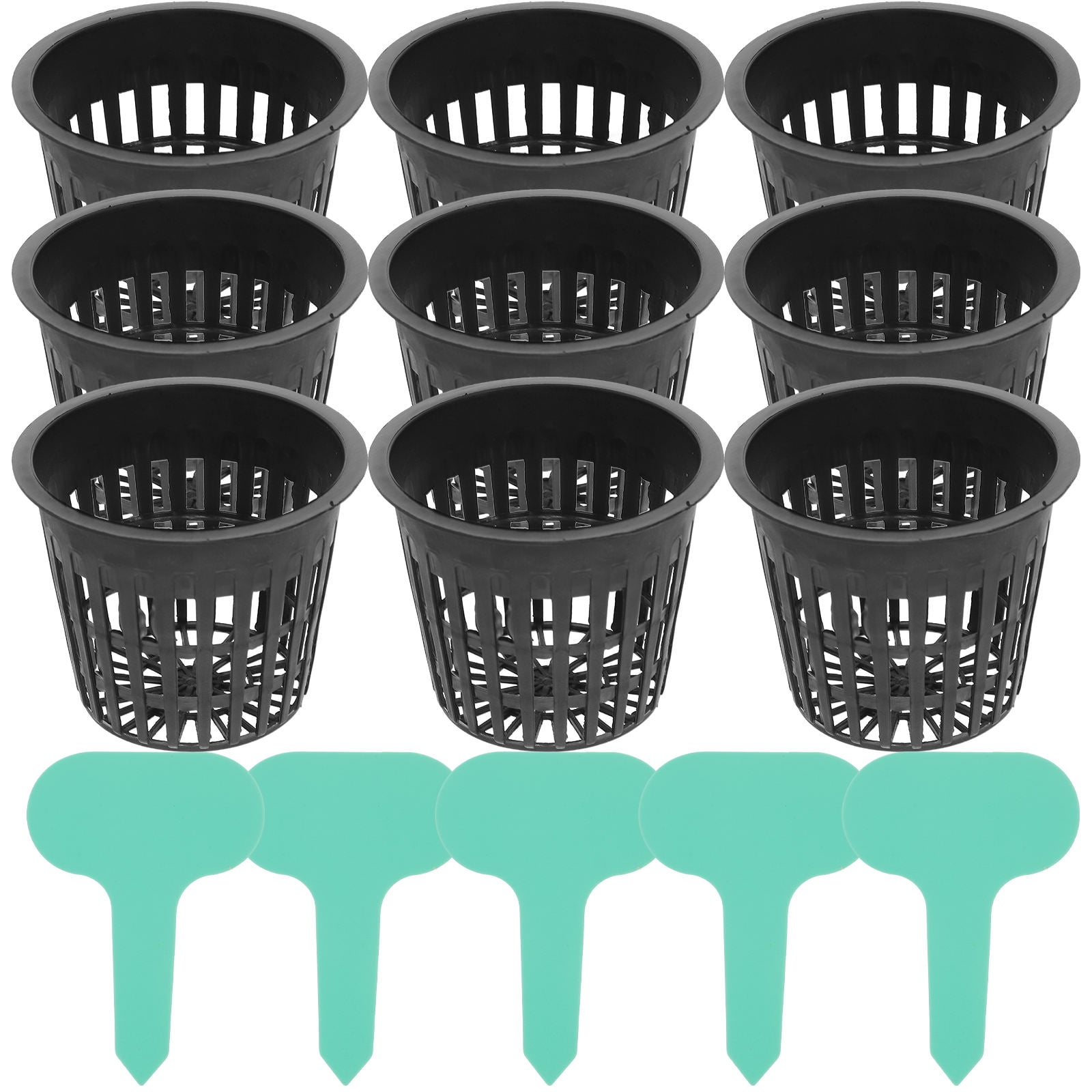 Nestingho 1 Set Nursery Pots for Plants in PVC and PP for Garden ...
