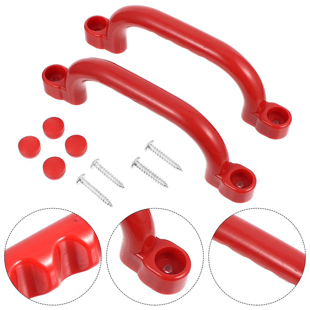Nestingho 1 Set Red Playground Safety Handle for Kids Playgrounds and ...