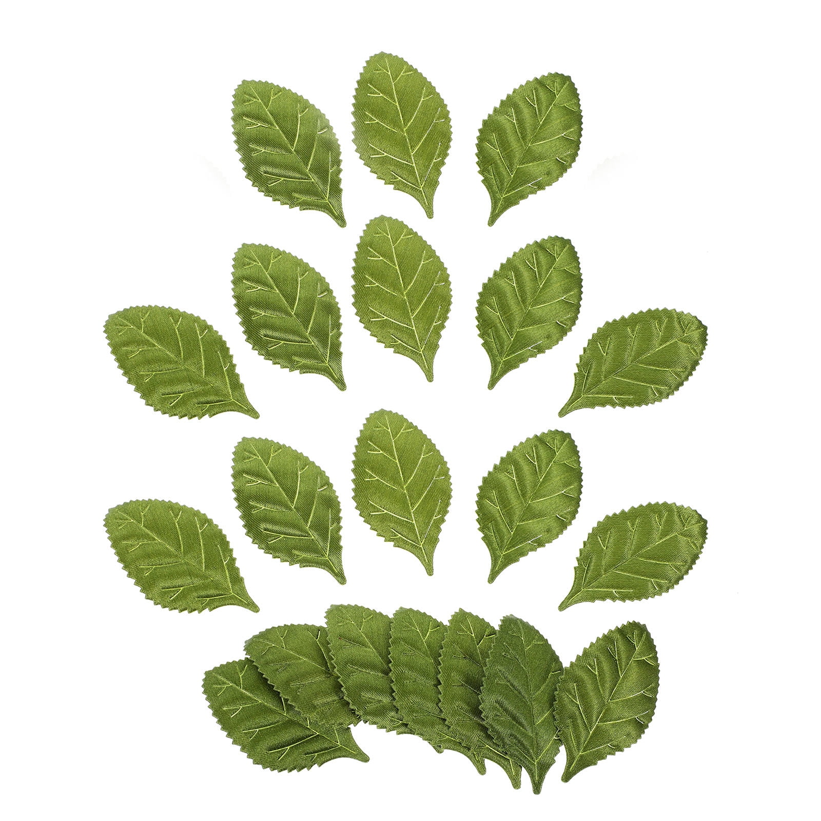 Nestingho DIY Leaf Decorations Green 100Pack 2x1.2x0.04In - Walmart.com