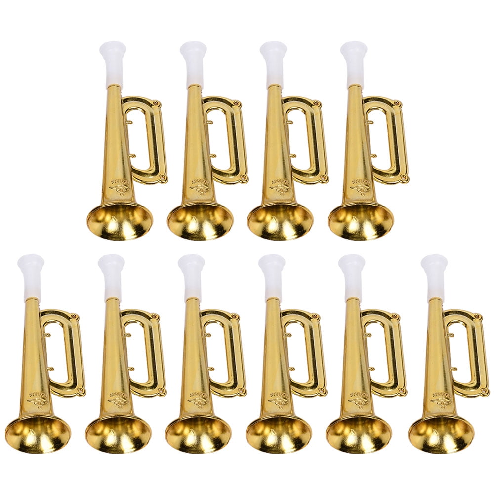 Nestingho 10Pcs ABS Plastic Trumpets for Kids Parties and Gatherings ...