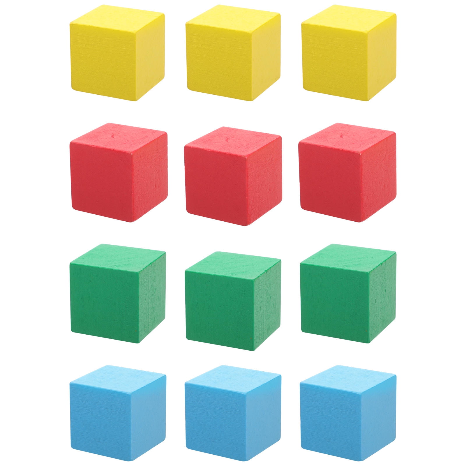 Nestingho 12Pcs Colorful Building Blocks for Toddlers Simple Design ...