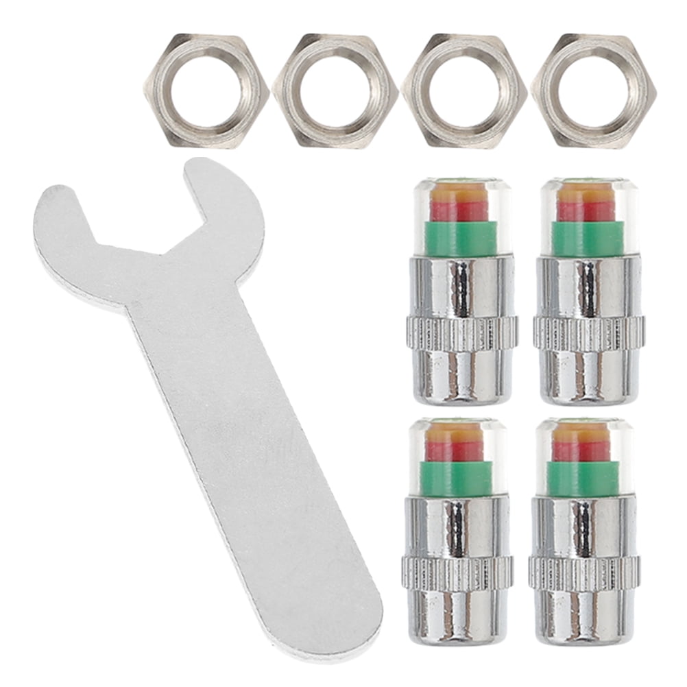 Nestingho 1Set Pc Valve Stem Caps Cover Anti Theft Prevent Real Time ...